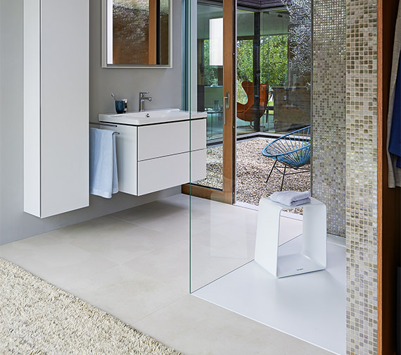 Duravit P3 Comforts 900 X 800mm Corner Left Shower Tray 720151