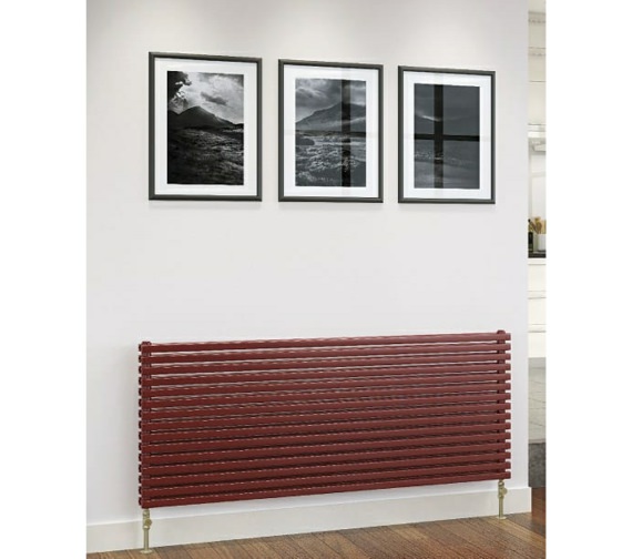 DQ Heating Cube Single - Double Horizontal Designer Radiator - CUB1-57/6H-W