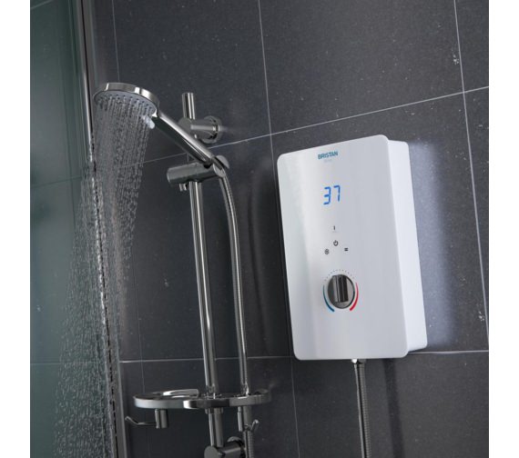Bristan Bliss 10 5kw Electric Shower White Bl3105 W