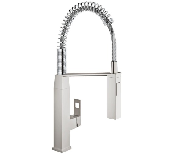Grohe Eurocube Half Inch Deck Mounted Kitchen Sink Mixer Tap
