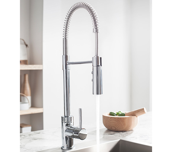 Crosswater Cucina Cook Chrome Kitchen Sink Mixer Tap