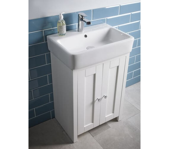 Tavistock Lansdown 550mm Freestanding Vanity Unit - LAN550B.LW