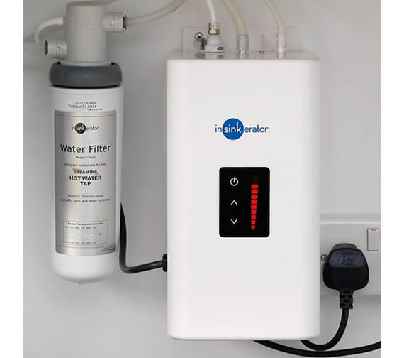 Insinkerator 4N1 Touch J Shape Steaming Hot Water Tap With NeoTank And ...