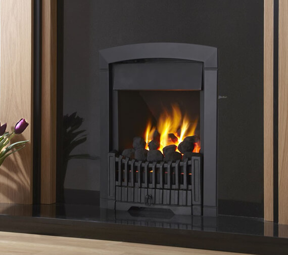 Flavel Rhapsody Plus Slide Control Open Fronted Gas Fire - FKPCBLSN