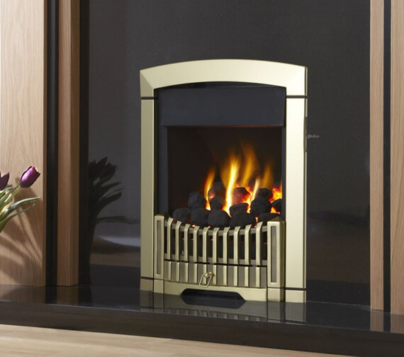 Flavel Rhapsody Plus Slide Control Open Fronted Gas Fire - FKPCBLSN