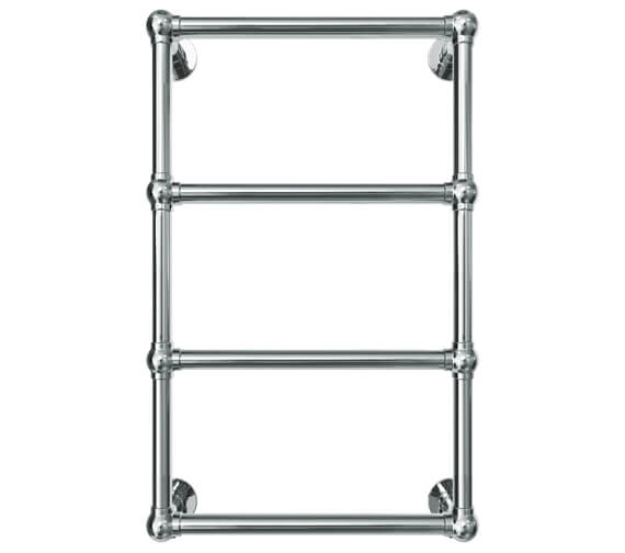 Vogue Ballerina 500 x 750mm Brass Traditional Towel Rail Chrome ...