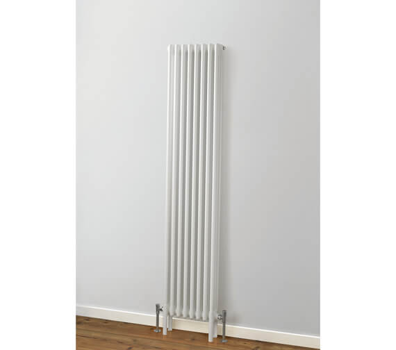 MHS Rads 2 Rails Fitzrovia Vertical 1800mm High 2 Column Radiator - FWH ...