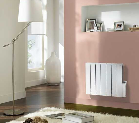 Zehnder Alura Tech 575mm Height White Electric Radiator
