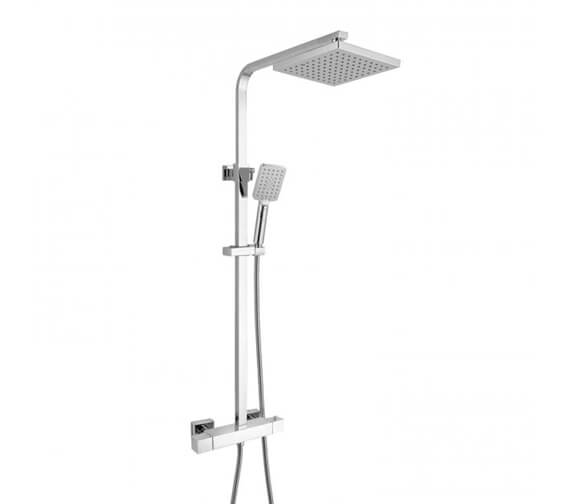 RAK Cool Touch Thermostatic Shower Column With Fixed Head And Shower Kit