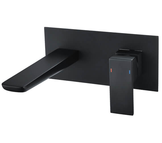 RAK Moon Wall Mounted Basin Mixer Tap With Back Plate - RAKMOO3007