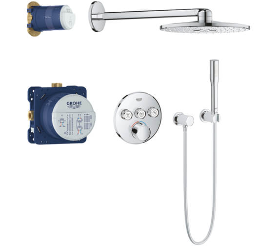 Grohe Smart Control Perfect Chrome Shower Set - 34712000