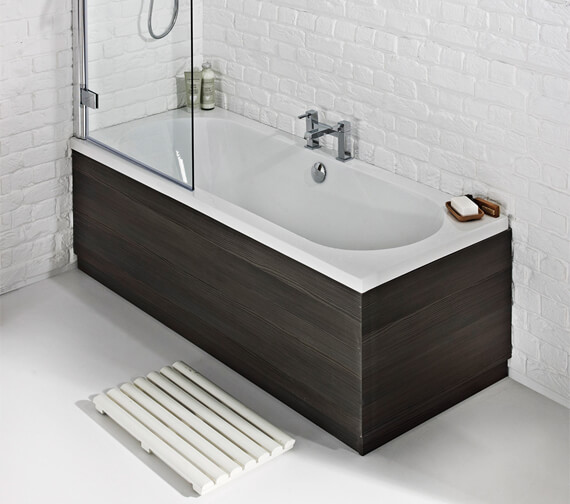 Aqua Duo Round Straight Double Ended Bath - SI805745