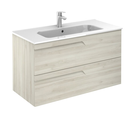 Royo Vitale Wall Hung 2 Drawer Vanity Unit - RO21857.