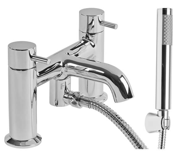 Roper Rhodes Craft Deck Mounted Bath Filler Tap Chrome - T333202.