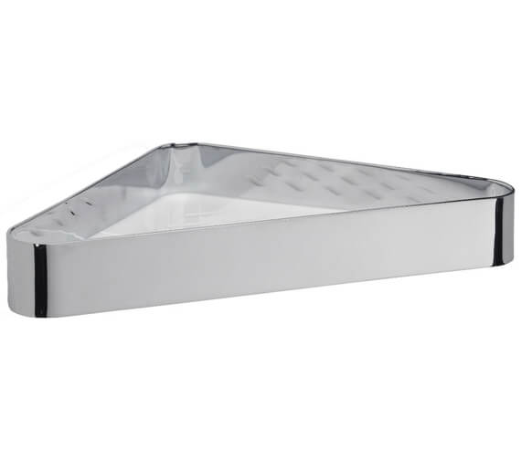 Roper Rhodes Halo Chrome Large Corner Basket - RB40.02.