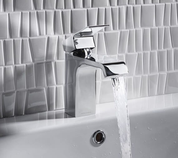 Roper Rhodes Hydra Single Lever Basin Mixer Tap With Click Waste - T156102.