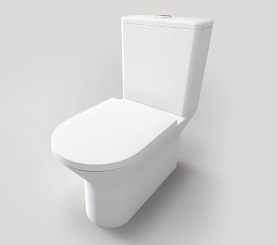 IMEX Blade White Rimless Closed Back Close Coupled WC | C10180R|T10180