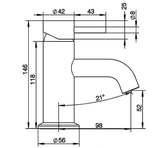Roper Rhodes Craft Single Lever Basin Mixer Tap Chrome With Click Waste ...