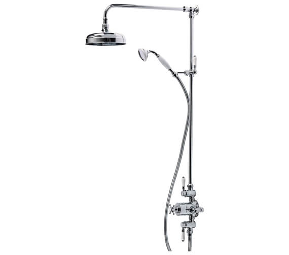 Roper Rhodes Cranborne Exposed Thermostatic Shower Set Chrome - SVSET125.