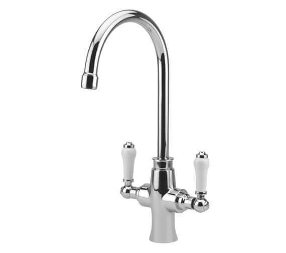 Tre Mercati Victoria Bianco Mono Chrome Kitchen Sink Mixer Tap - 92080