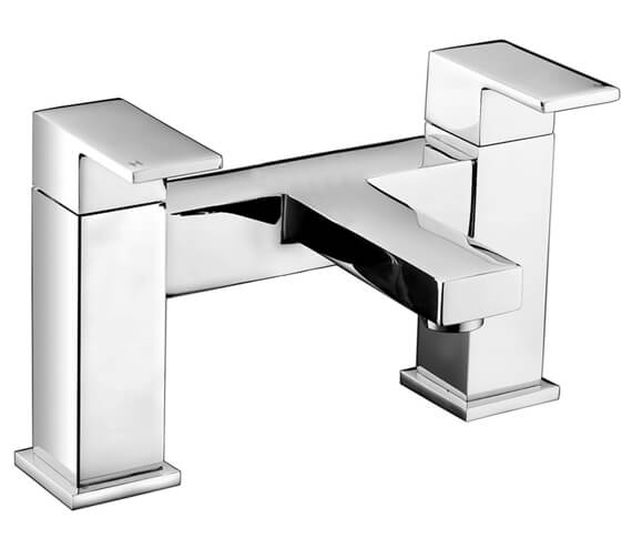Joseph Miles Foster Chrome Deck Mounted Bath Mixer Tap