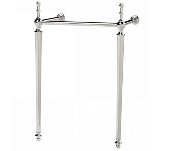 Bayswater Traditional Round 514mm Stainless Steel Chrome Basin Stand ...