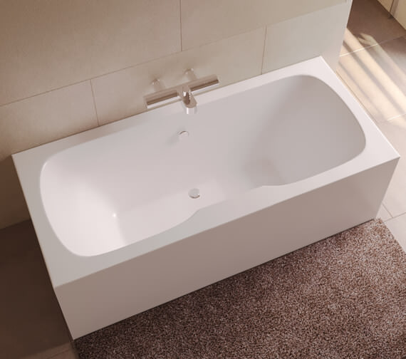 VitrA Optima White Double-Ended Bath 1700 x 750mm