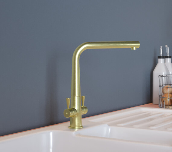 Rangemaster Conical Dual Lever Kitchen Sink Mixer Tap | TCO1CM/