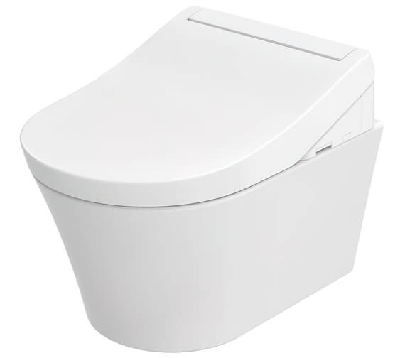 Toto NC Wall Hung WC Pan And RG Lite Washlet Seat Side Connection With ...