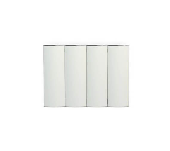 Bisque Lissett 590mm High Designer Horizontal Radiator