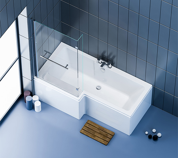 Pura Quadro Shower Bath - PBQULH15