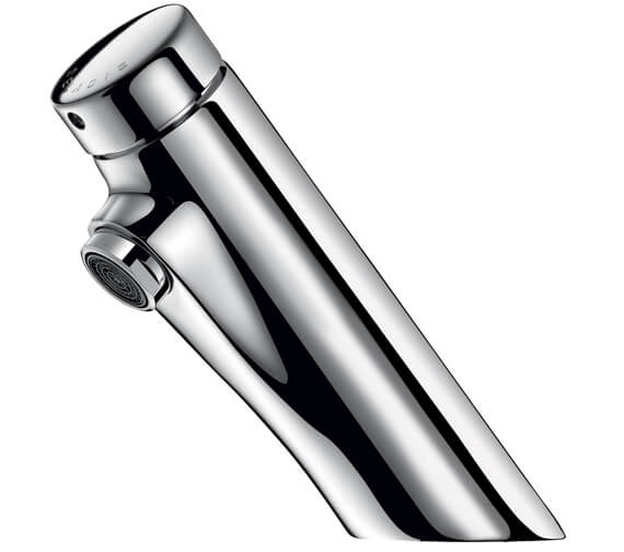 Delabie Temposoft Chrome Deck Mounted Soft Touch Time Flow Basin Tap