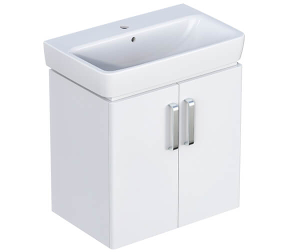Geberit Selnova Compact 597 x 397mm Two Door Vanity Unit - 501.956.01.1