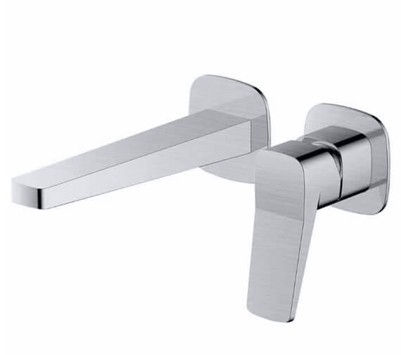 RAK Petit Square Wall Mounted Single Lever Basin Mixer Tap