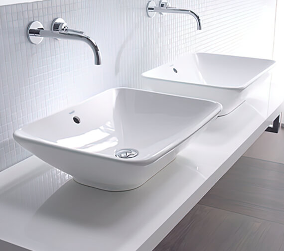 Duravit Bacino 550mm Rectangular Wash Bowl - 0334520000.