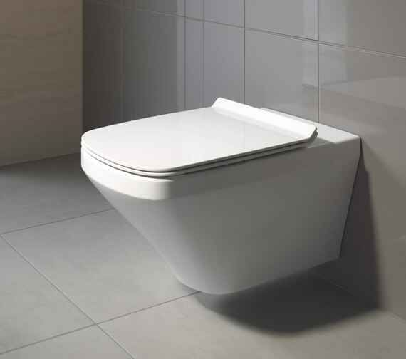 Duravit DuraStyle 370 x 620mm Wall Mounted Rimless Toilet - 2542090000