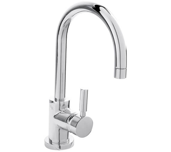 Hudson Reed Tec Single Lever Side Action Basin Mixer Tap With Waste ...