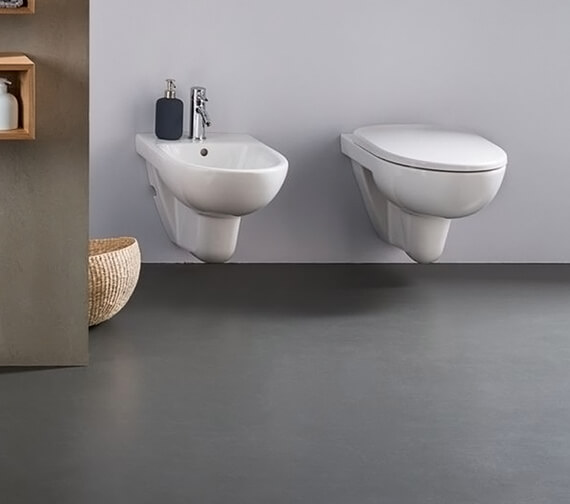 Geberit Selnova Round Grab And Go 355 x 530mm Wall Hung Washdown WC ...