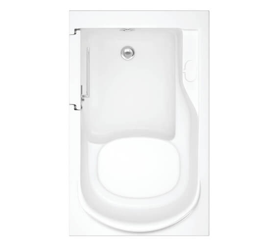 Trojan Freedom Mini 1060 x 660mm Easy Access Walk In Bath White