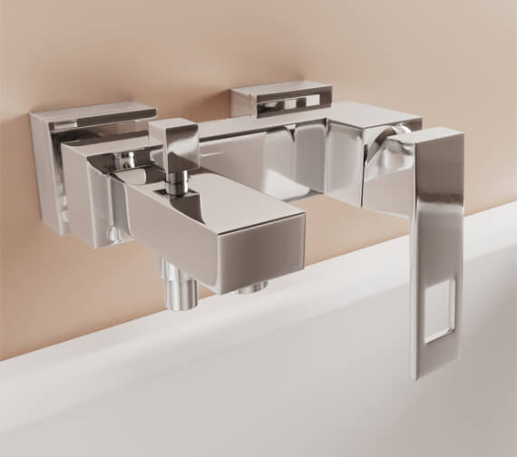 Grohe Eurocube Wall Mounted Single Lever Chrome Bath Shower Mixer Tap