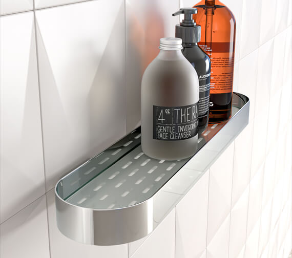 Roper Rhodes Halo Chrome Large Bottle Basket - RB85.02.