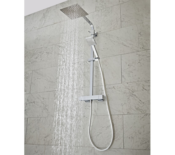 Tavistock Index Cool Touch Thermostatic Dual Function Bar Valve Shower ...