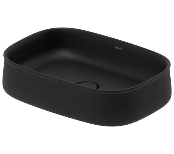 Duravit Zencha 550 x 390mm Ground Washbowl With Ceramic Covered Waste ...
