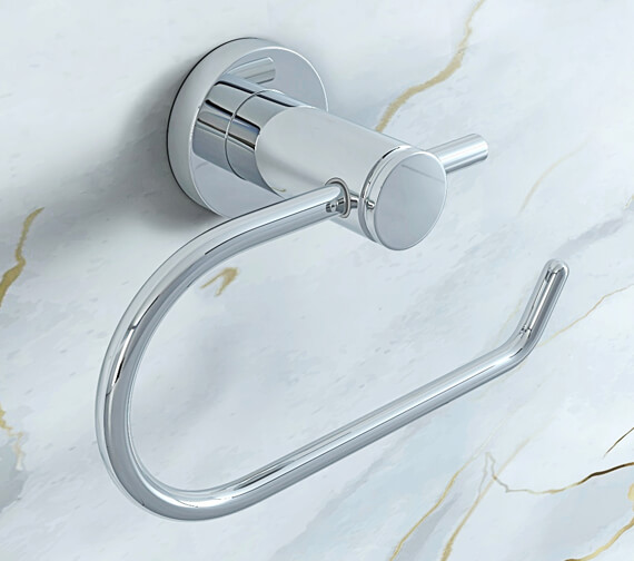Duravit D-Code Chrome Toilet Roll Holder - 0099261000