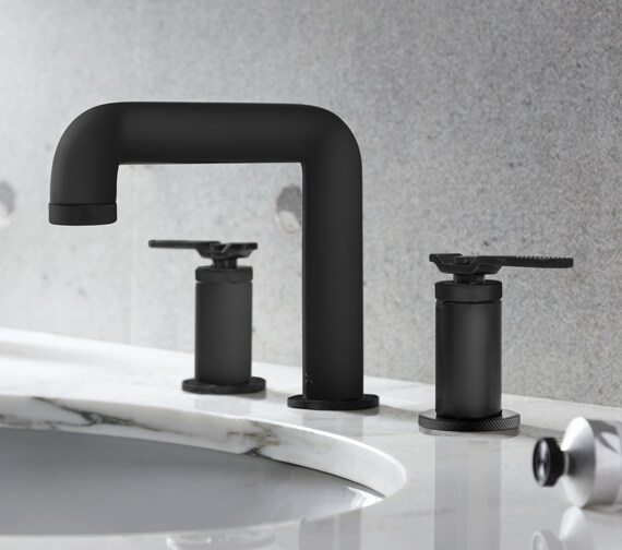 Crosswater Union Deck Mounted 3 Hole Basin Mixer Tap