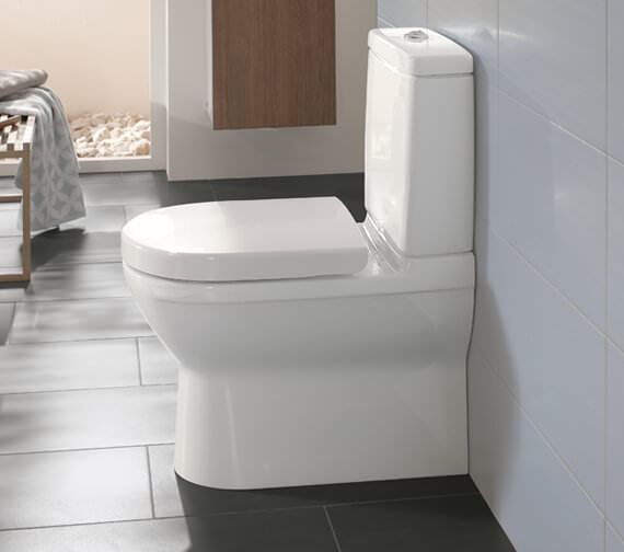 Villeroy And Boch O.Novo 640mm White Alpin Floor Standing Washdown WC Pan
