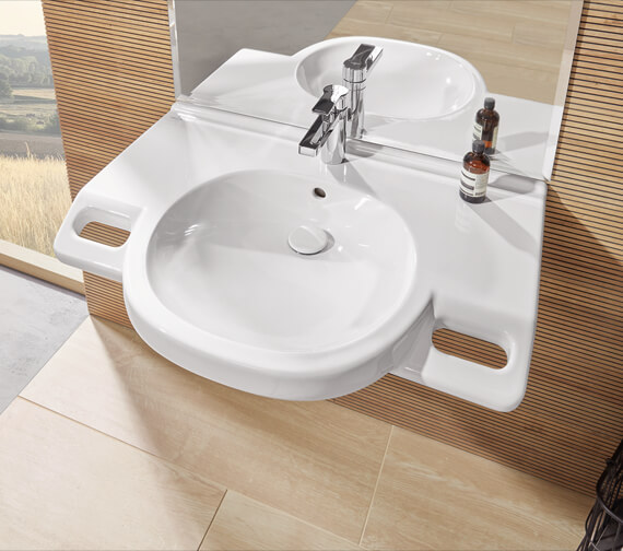 Villeroy And Boch ViCare 1 TH 810mm x 560mm Wall Mounted Washbasin