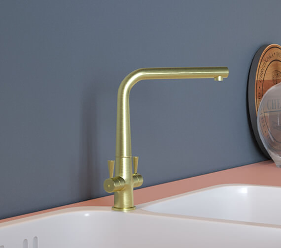 Rangemaster Conical Dual Lever Kitchen Sink Mixer Tap | TCO1CM/