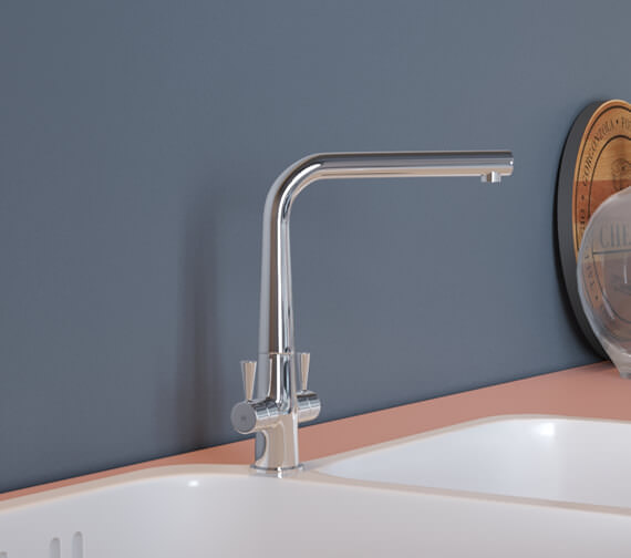 Rangemaster Conical Dual Lever Kitchen Sink Mixer Tap | TCO1CM/
