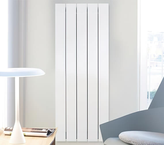 Zehnder Garda S90 Vertical White Finish Aluminium Radiator